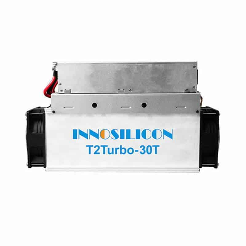 Innosilicon T2 Turbo Blockchain Miner Machine 30th/S 2400W 72db - Leed ...