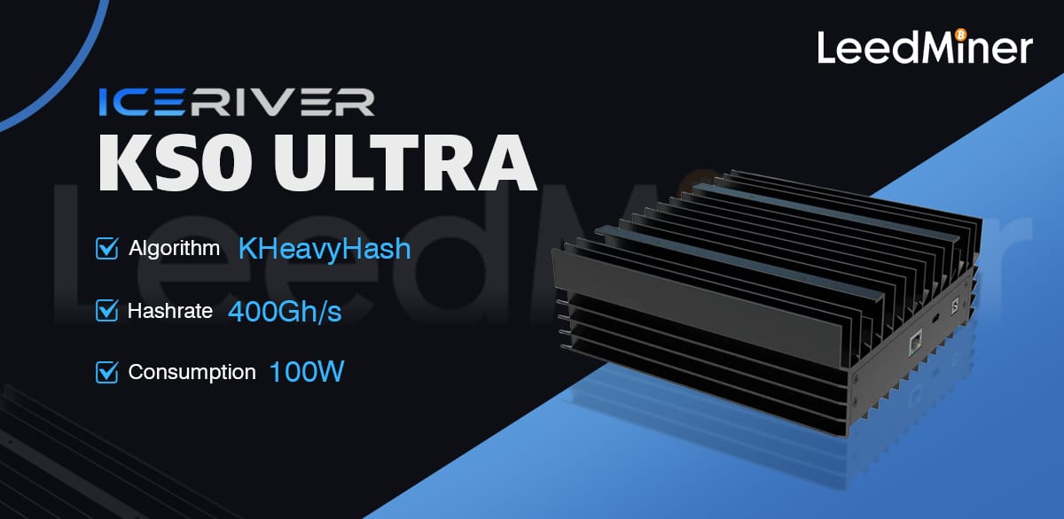 IceRiver KS0 Pro 200G 100W Kaspa Miner - Leed Miner