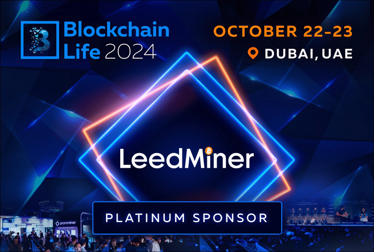 Join LeedMiner at Blockchain Life 2024! - Leed Miner